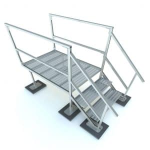Access Platforms for Rooftop Work - Rooftop Support Systems