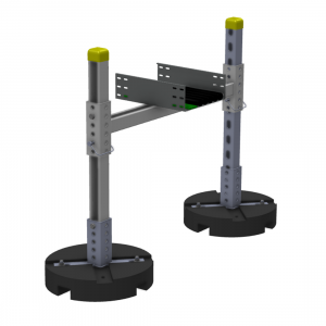 Cable Tray Supports | H-Stands - Rooftop Support Systems
