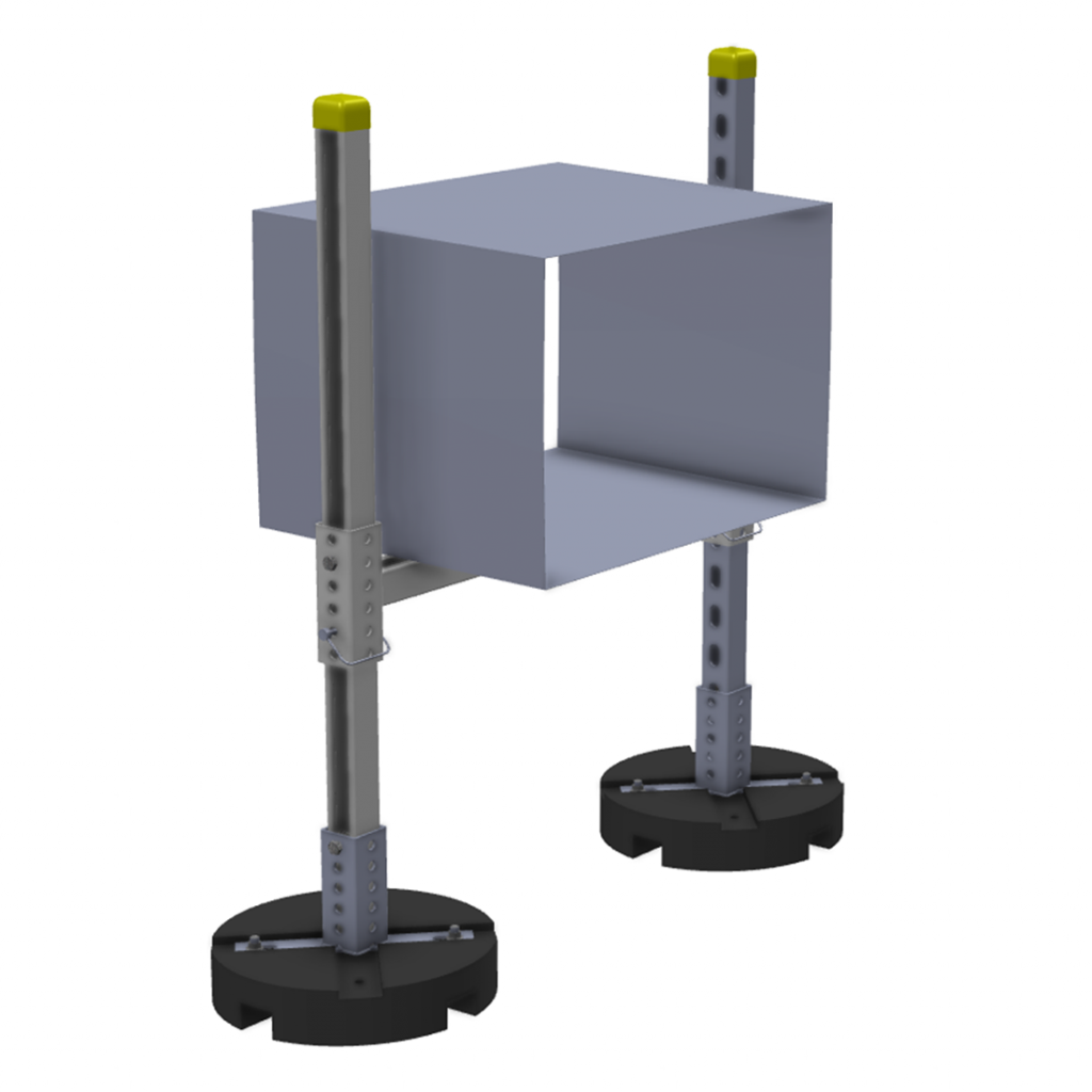 Roof Duct Support for Ductwork - Rooftop Safety Systems