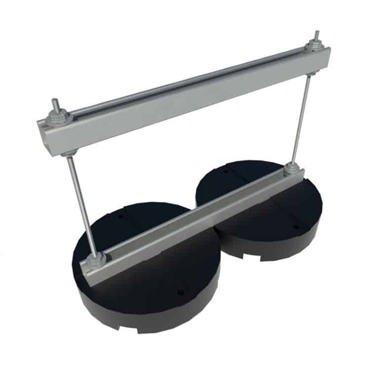 RTSPUCES-24: Elevated Bridge Pipe Support - Rooftop Support Systems