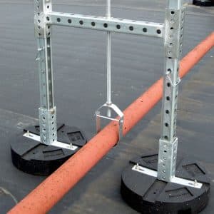 H Stand Supports: Saving Money on Rooftop HVAC Installation