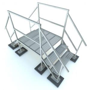 RTSCO: Crossover Roof Stairs - Rooftop Support Systems