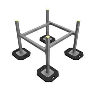 RTSH-HD: Heavy Duty Equipment Supports - Rooftop Support Systems
