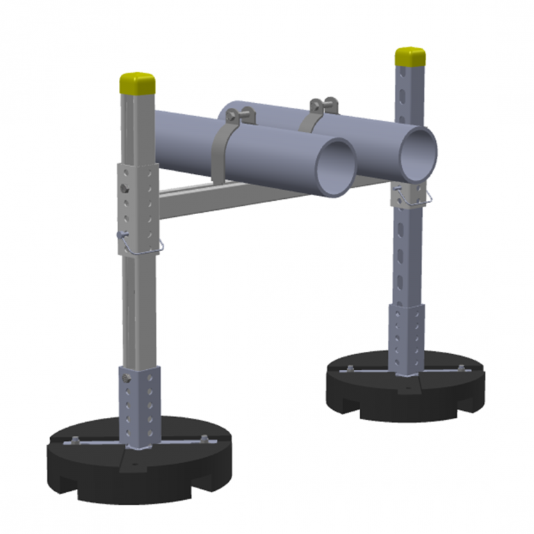 Rooftop Support Systems - Roof Pipe Supports | Safety Rails