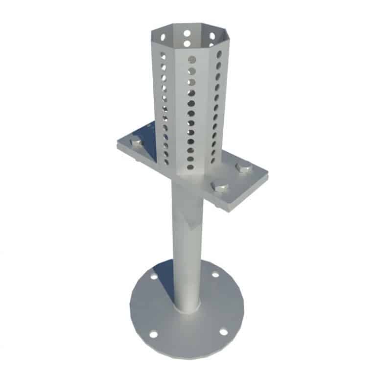 Rooftop Base for H-Stands | Direct Mounting - RTS