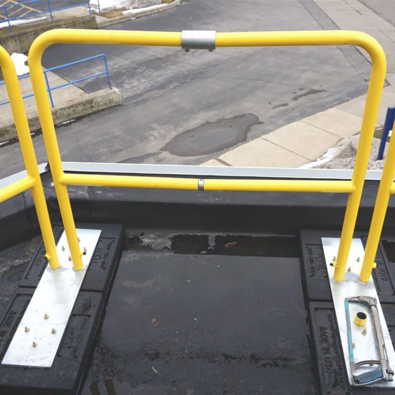 Splice Fittings for Rooftop Guard Rail System - Rooftop Support Systems