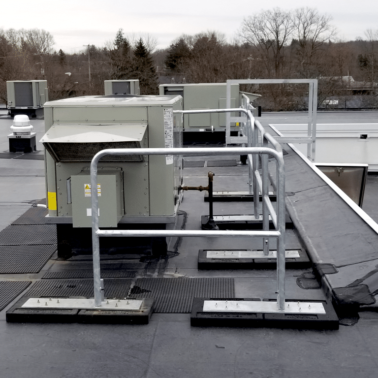Roof Railing Systems | Fall Protection - Rooftop Safety Systems