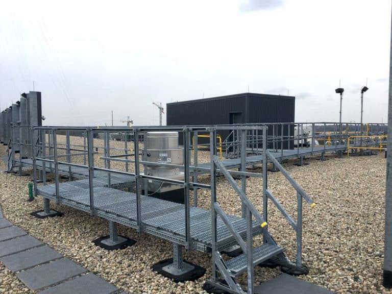 Roof Walkway Systems for Safety - Rooftop Support Systems