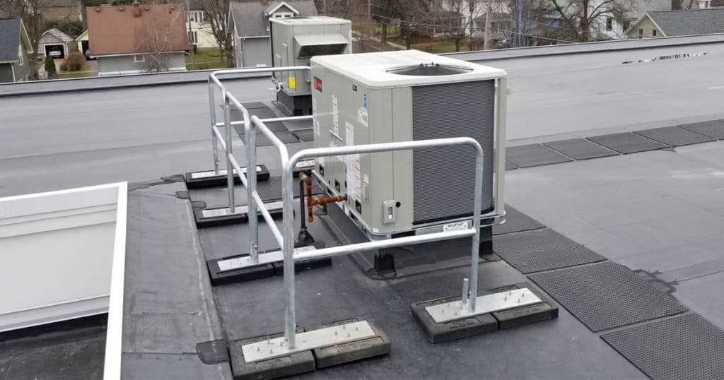 Rooftop Guardrail System Case Study: Protecting Workers and Equipment