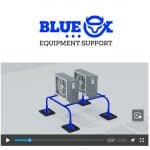 Raised AC Condenser Stand | Blue Ox - Rooftop Support Systems