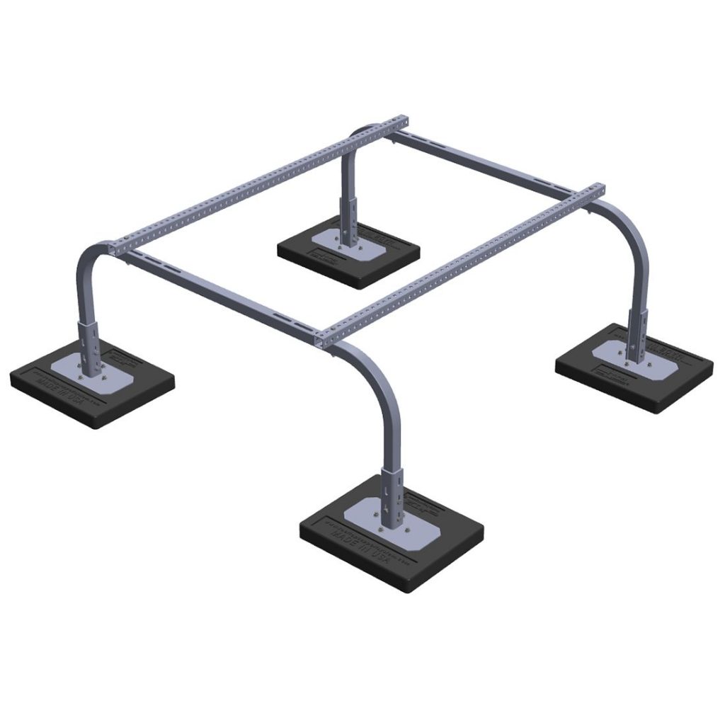 Raised AC Condenser Stand | Blue Ox Series - RTS