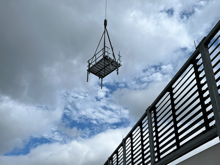 Prefabricated Structures Save Time on Roof Platform Installs | RTS