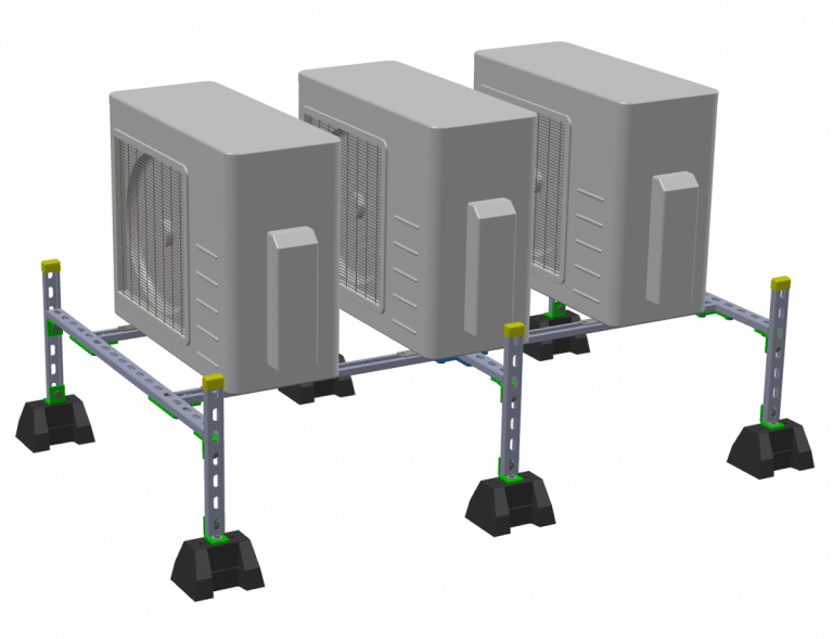Brand New! Mustang Condenser Stand | Rooftop Support Systems